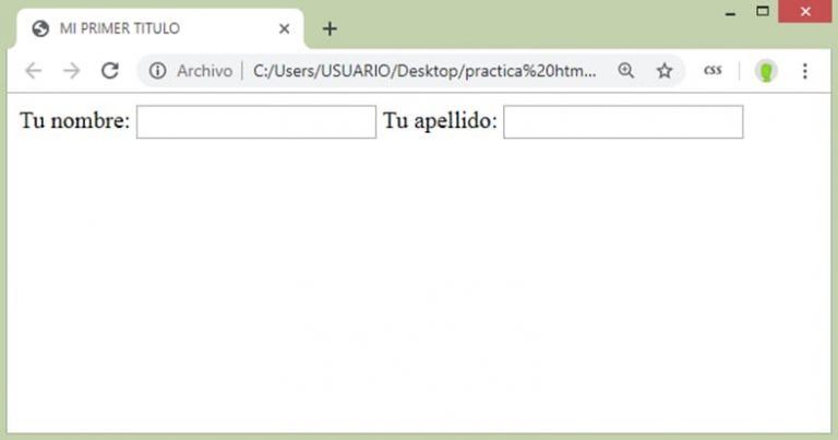 Formularios en HTML - Cómo crear y personalizar